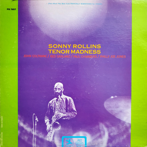 Sonny Rollins / Tenor Madness on the Prestige Trident Blue Label | The ...